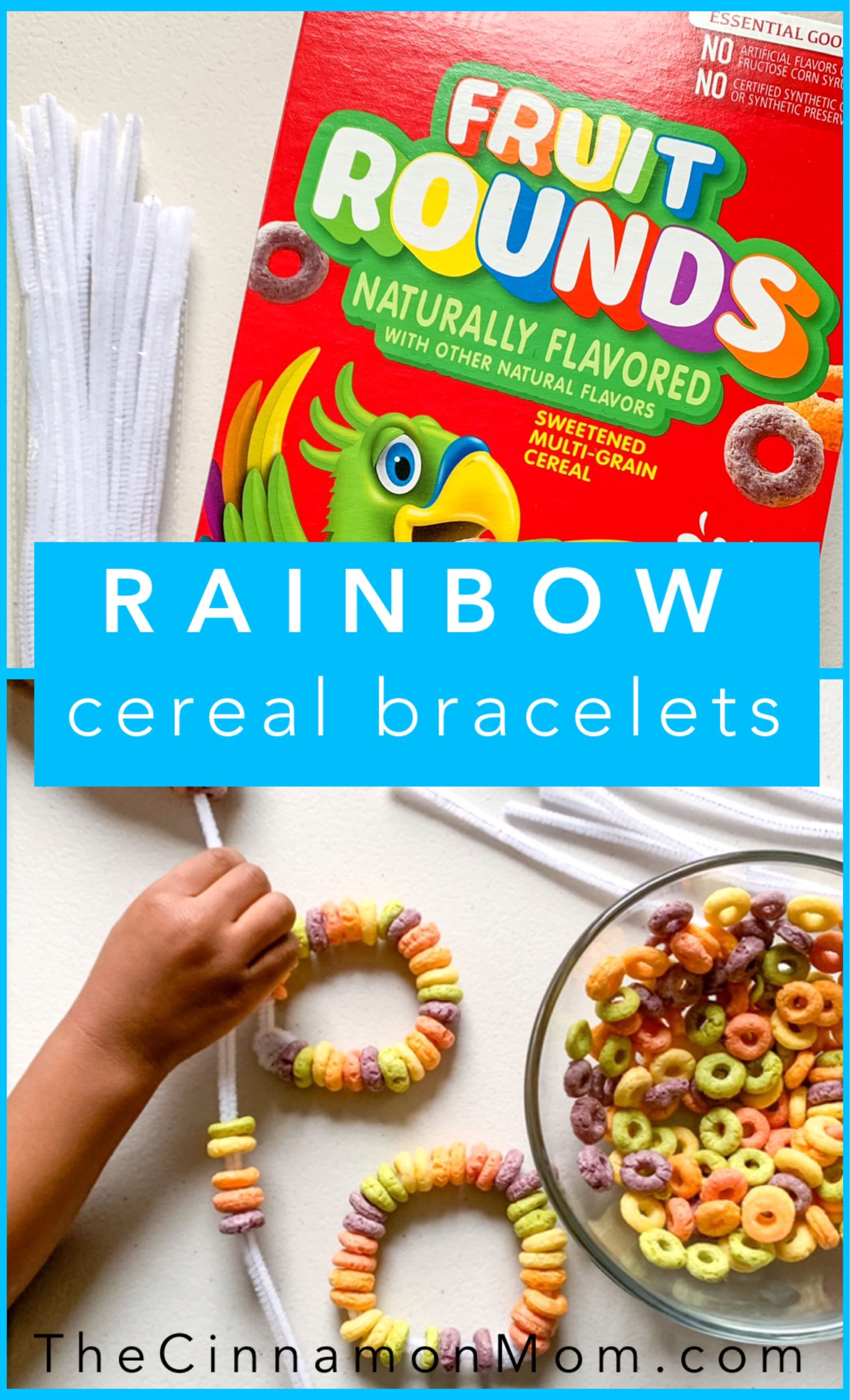 Rainbow Cereal Bracelets