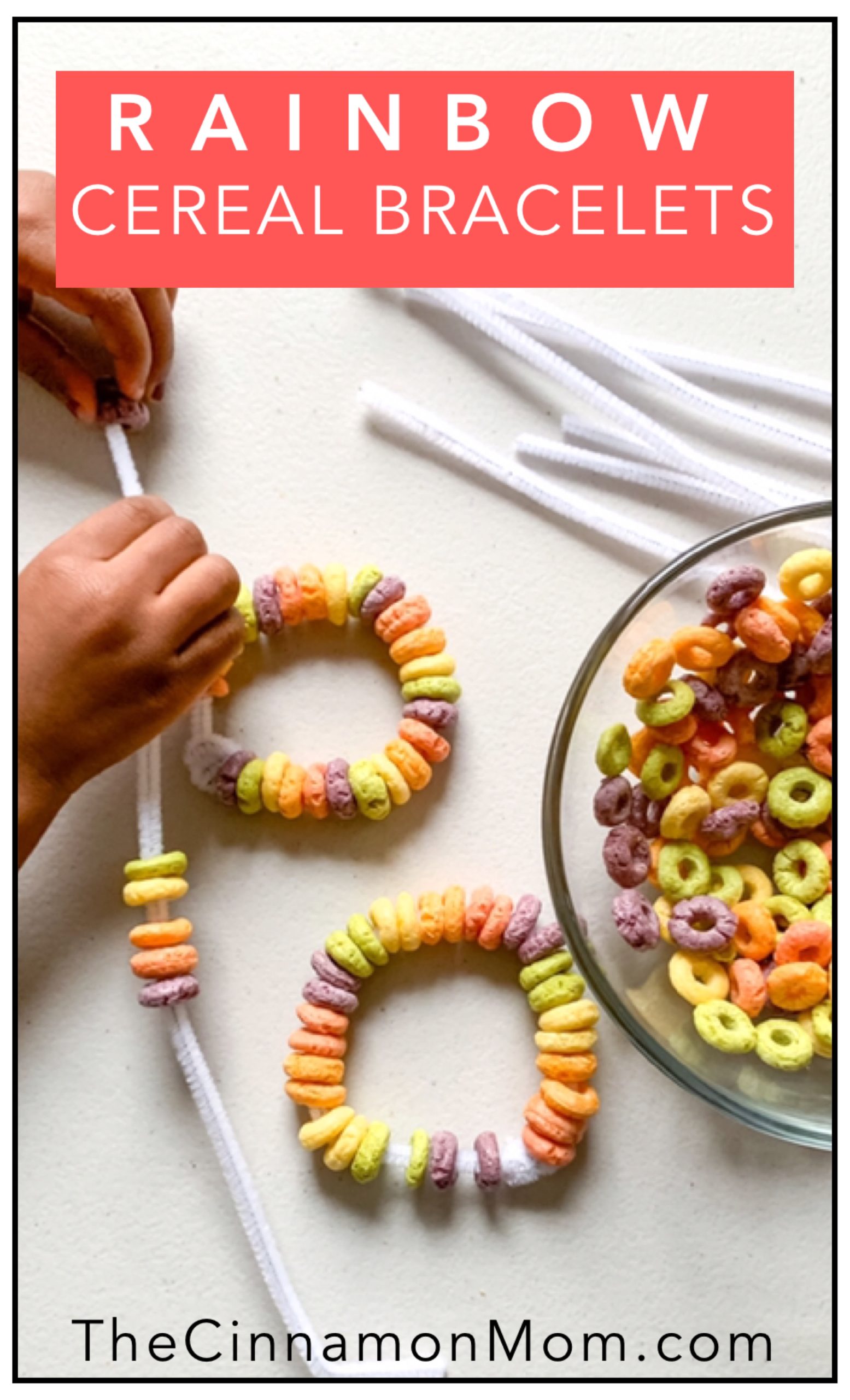 Rainbow Cereal Bracelets