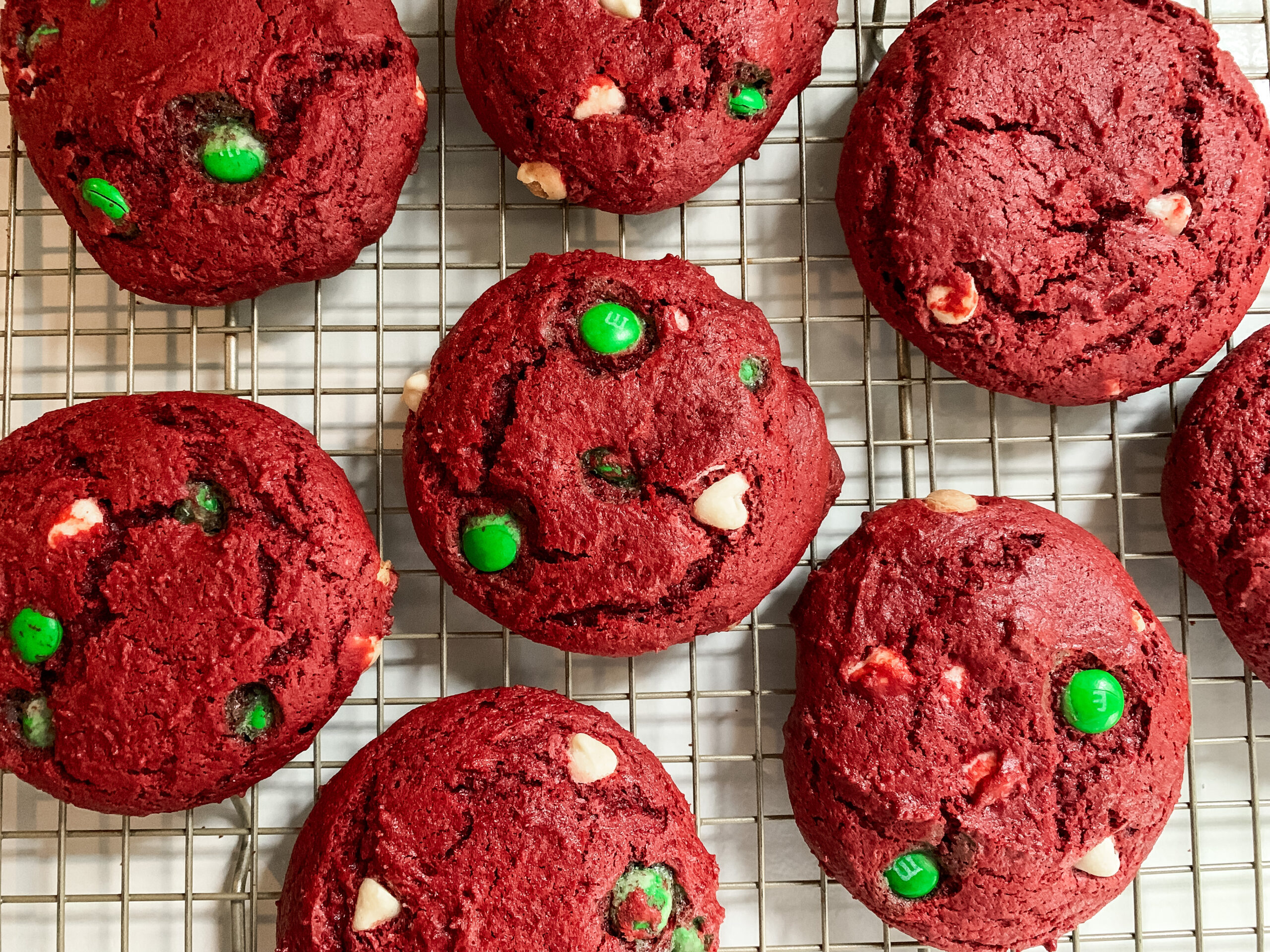 Red Velvet Christmas Cookies